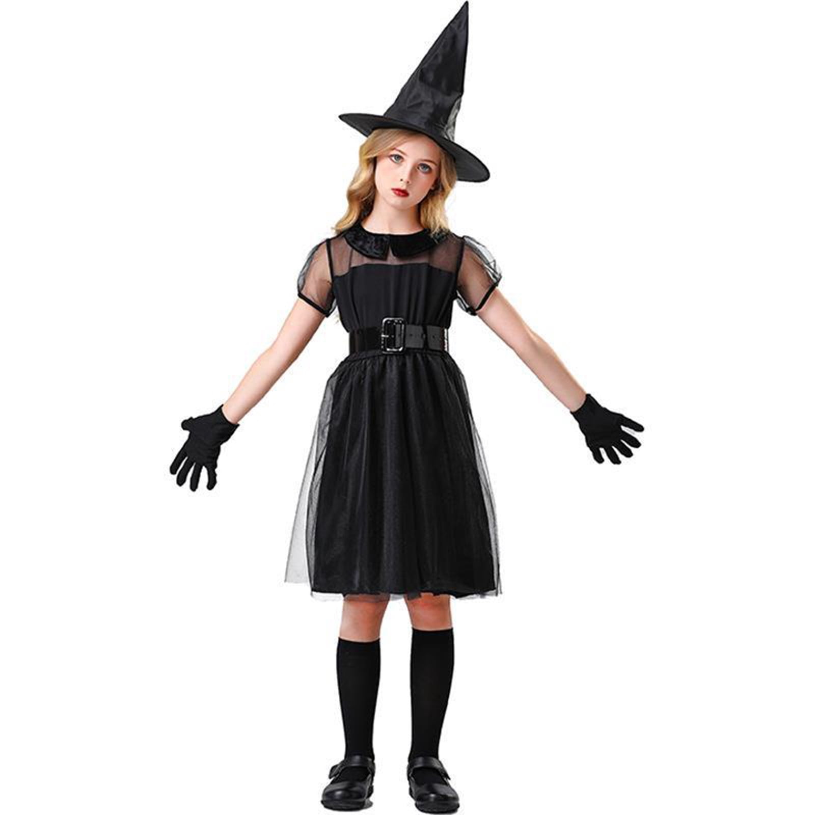 Hooded Cape Halloween Set Girls Vampire Costume All Saints Pants Black ...