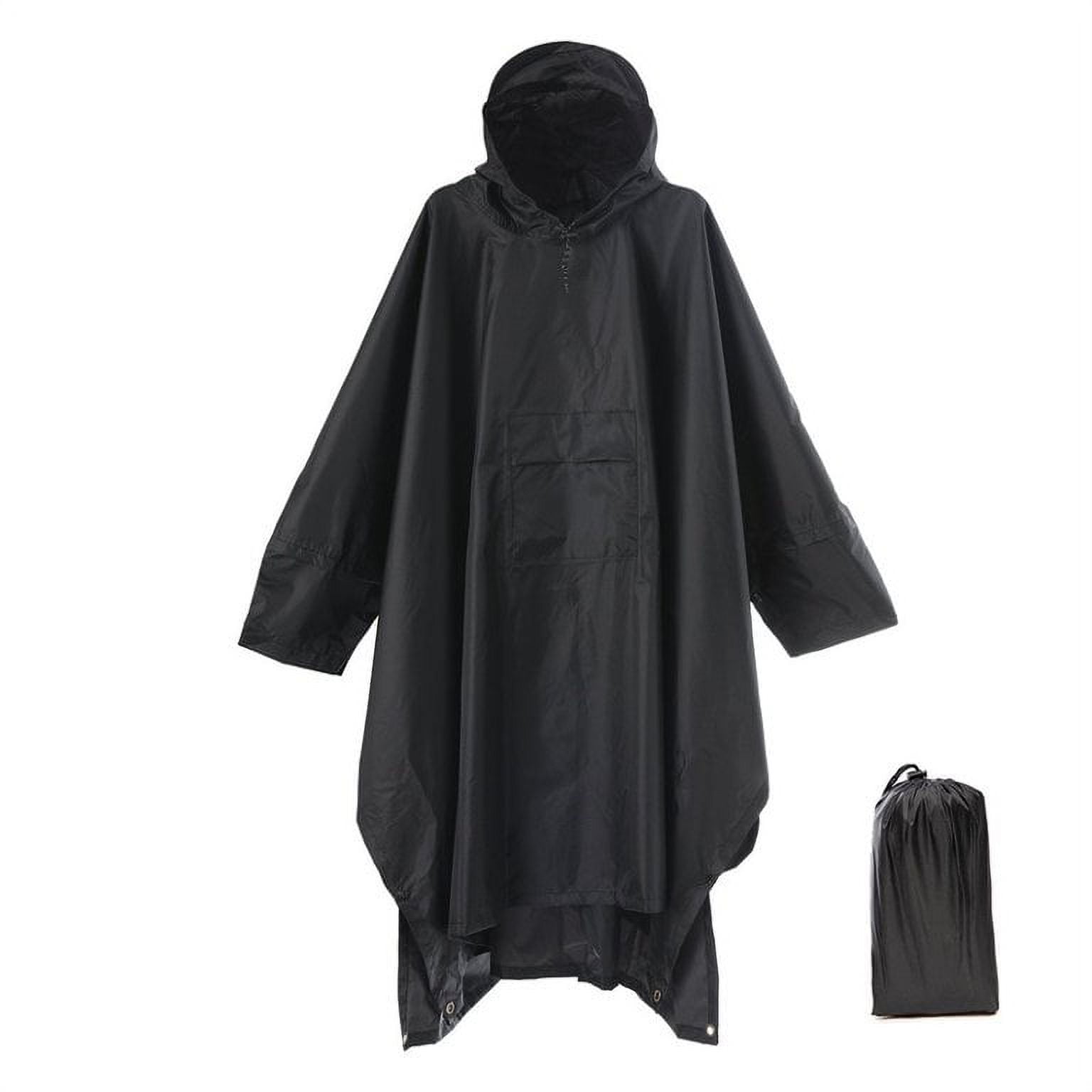 Cosime Unisex Adult Rain Poncho, Waterproof, Lightweight, with Pocket ...