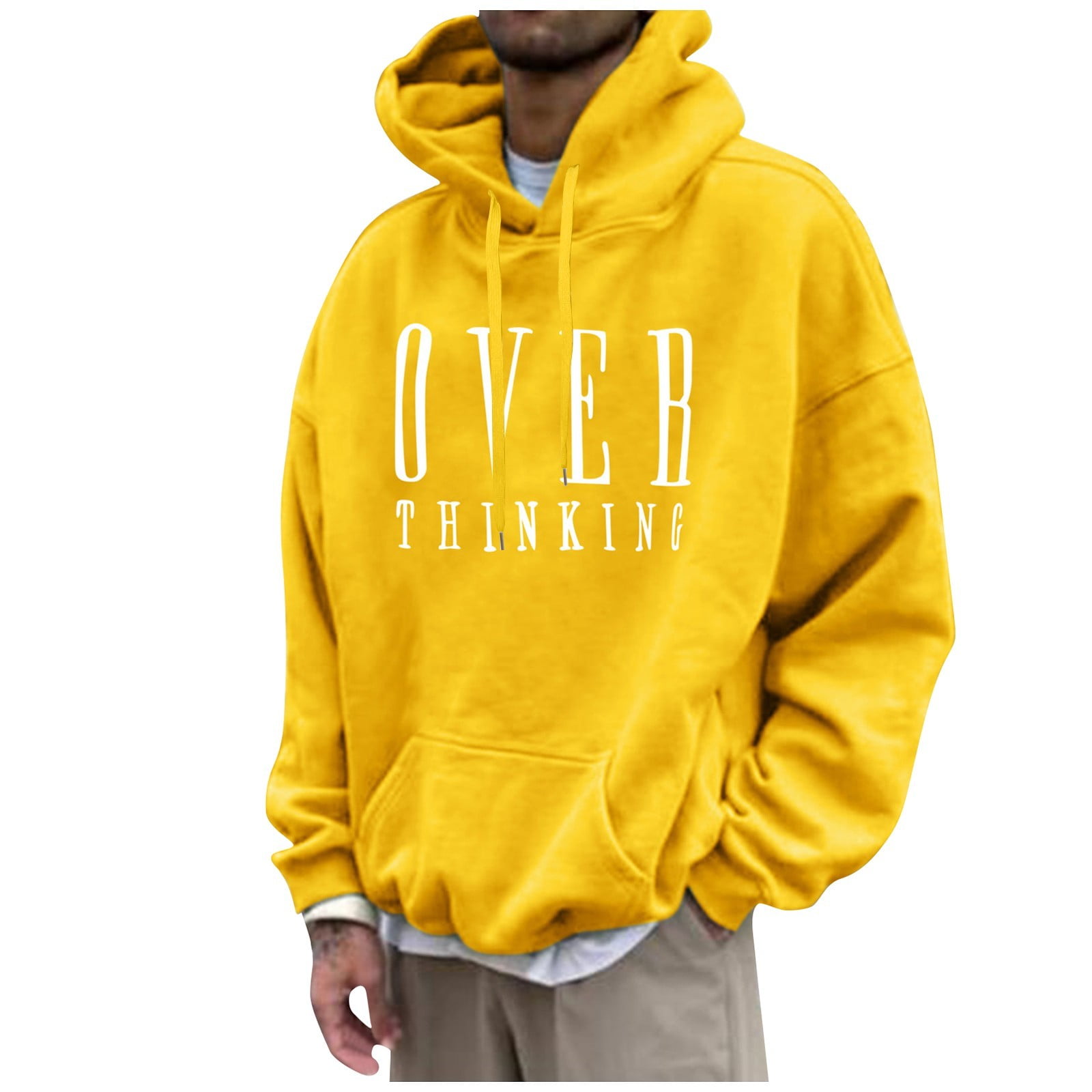 Hooded Sweatshirts for Men, Mens Hoodies Pullover Graphic, Oversized ...