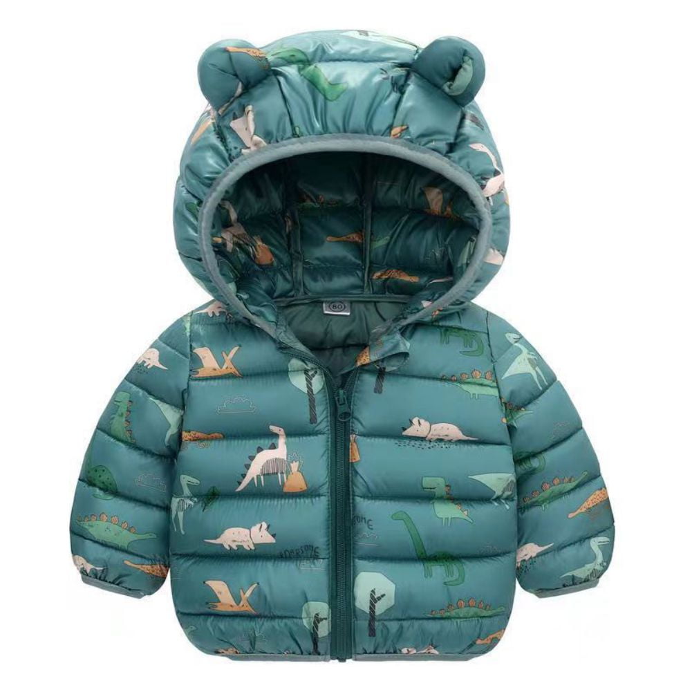 Hooded Winter Coats for Little Kids Padded Light Puffer Jacket for Baby Boys Girls,Toddlers ...