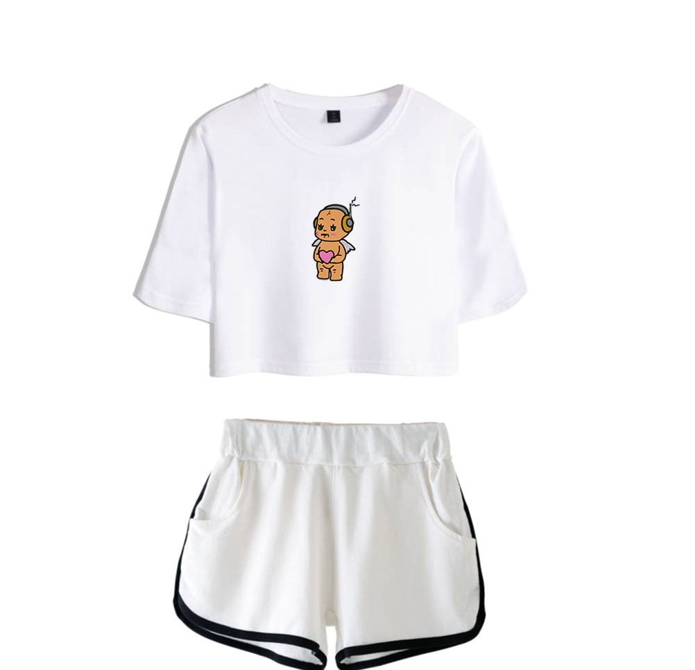 Hoodie Allen Merch Baby Logo Crop Top T-shirt Women Girls Fashion Short ...