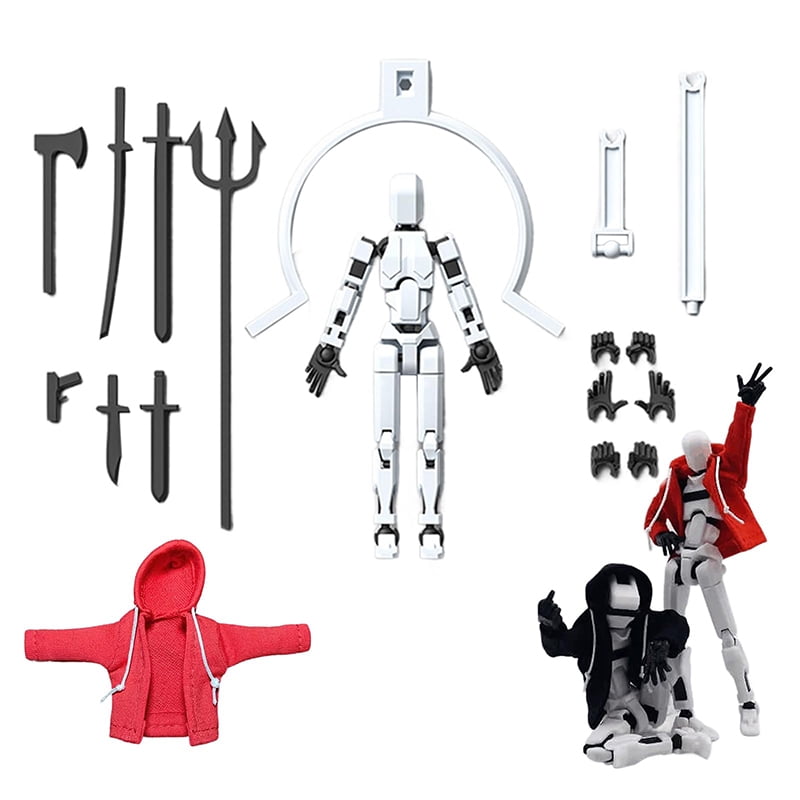 Hoodie Dummy13 Magnetic Action Figure Set Dummy 13 Action Figure With ...