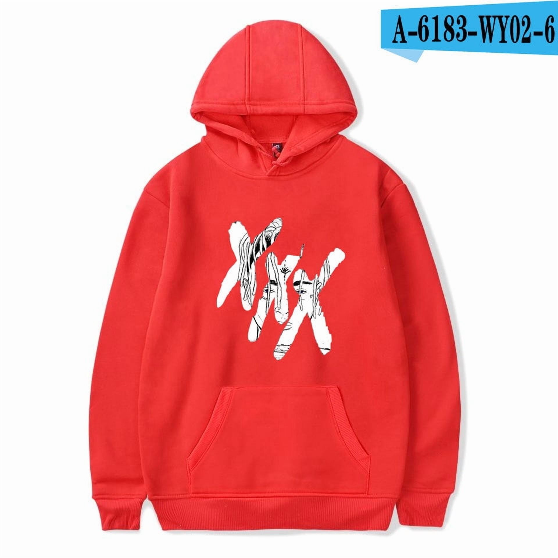 Hoodie Hip Hop Gothic Graphic Pullover Rapper XXXTentacion Casual ...