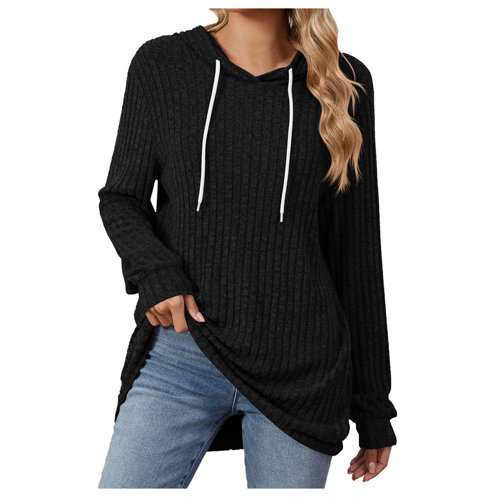 Hoodie Women's Oversized Sweatshirt Los Angeles California Crewneck ...