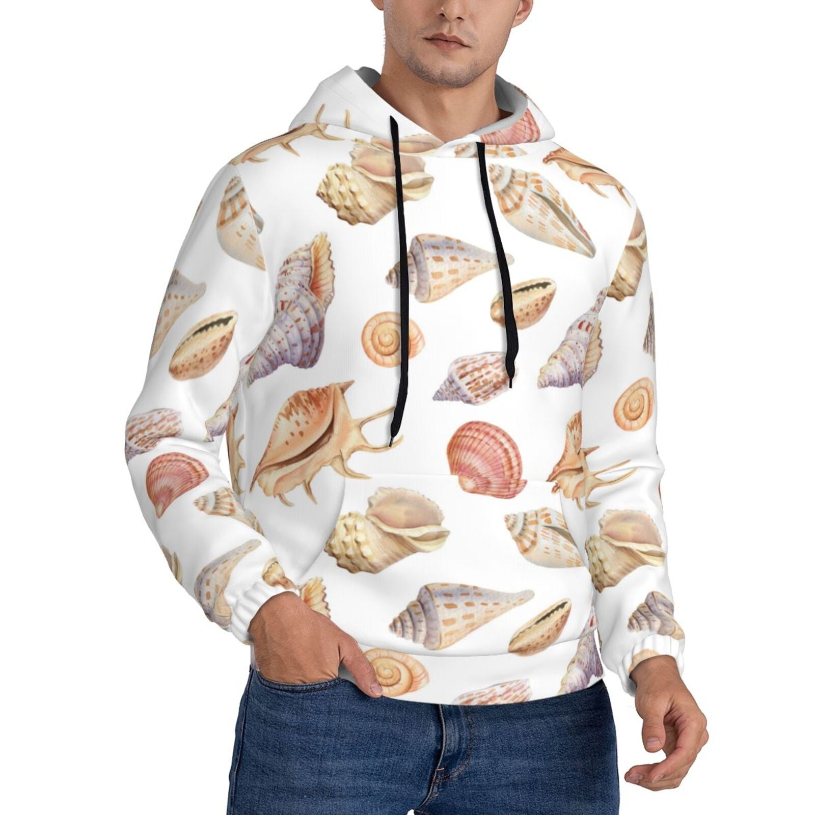 Hoodies for Men - Conch Shell No.J924 Essentials Hoodie Sweatshirts for ...