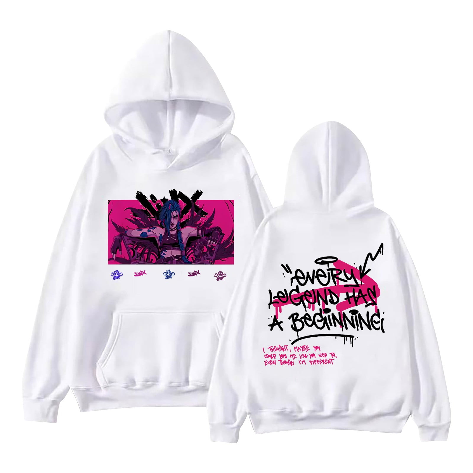 Hoodies For Men Hoodies For Women Tshirt Men's Graphic Arcane league of ...