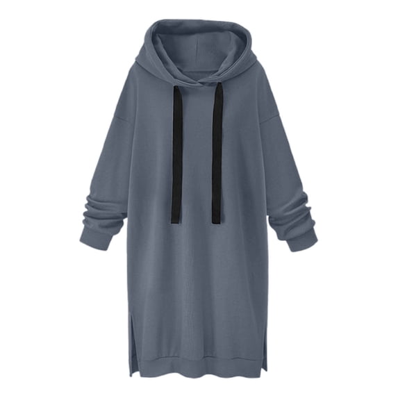 Hoodies for Women Neck Winter Warm Workout Women's Long Hooded Lined ...
