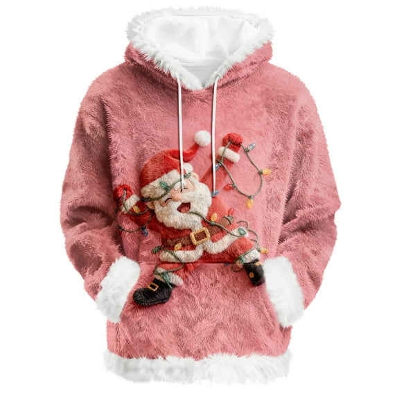 Hoodies for Women Oversized Winter Plush Cute Sweatshirts Pullover Trendy Fall Winter Clothes ...