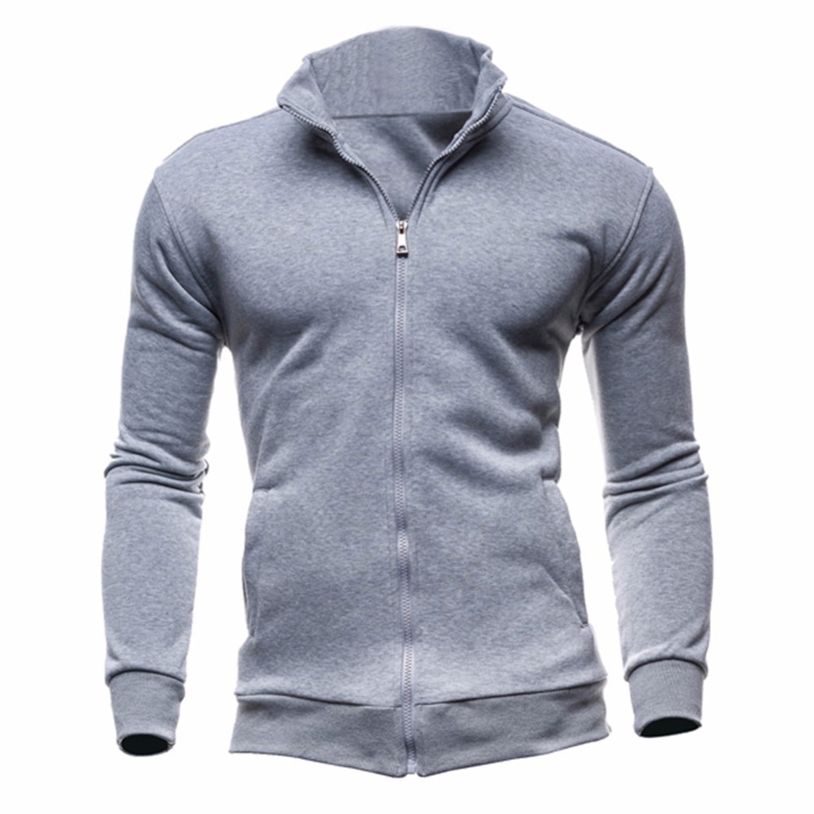 Black of Friday Deals Hoodless Jackets for Men Sports Fall Fashion ...