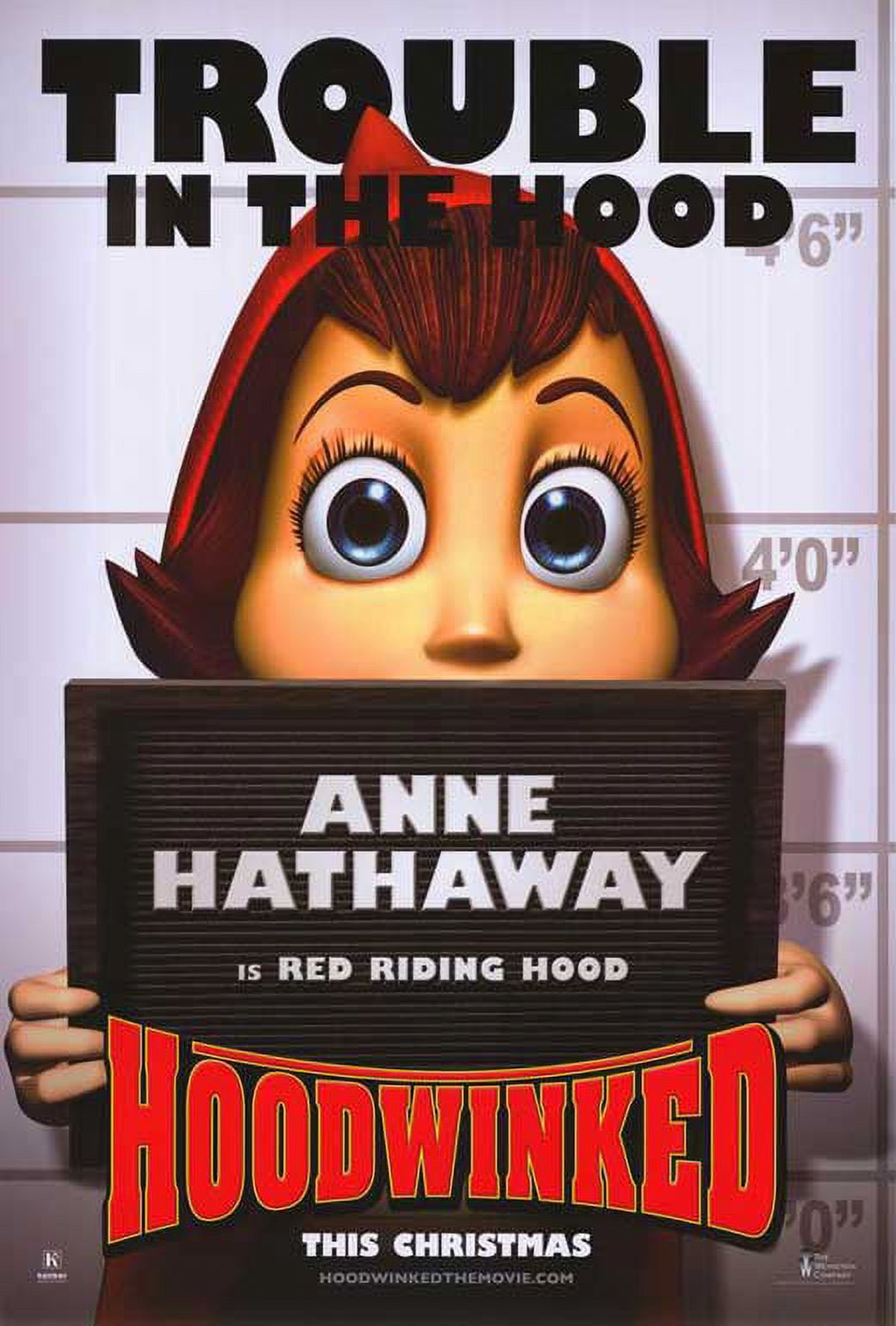 Hoodwinked - movie POSTER (Style C) (11" x 17") (2006) - Walmart.com