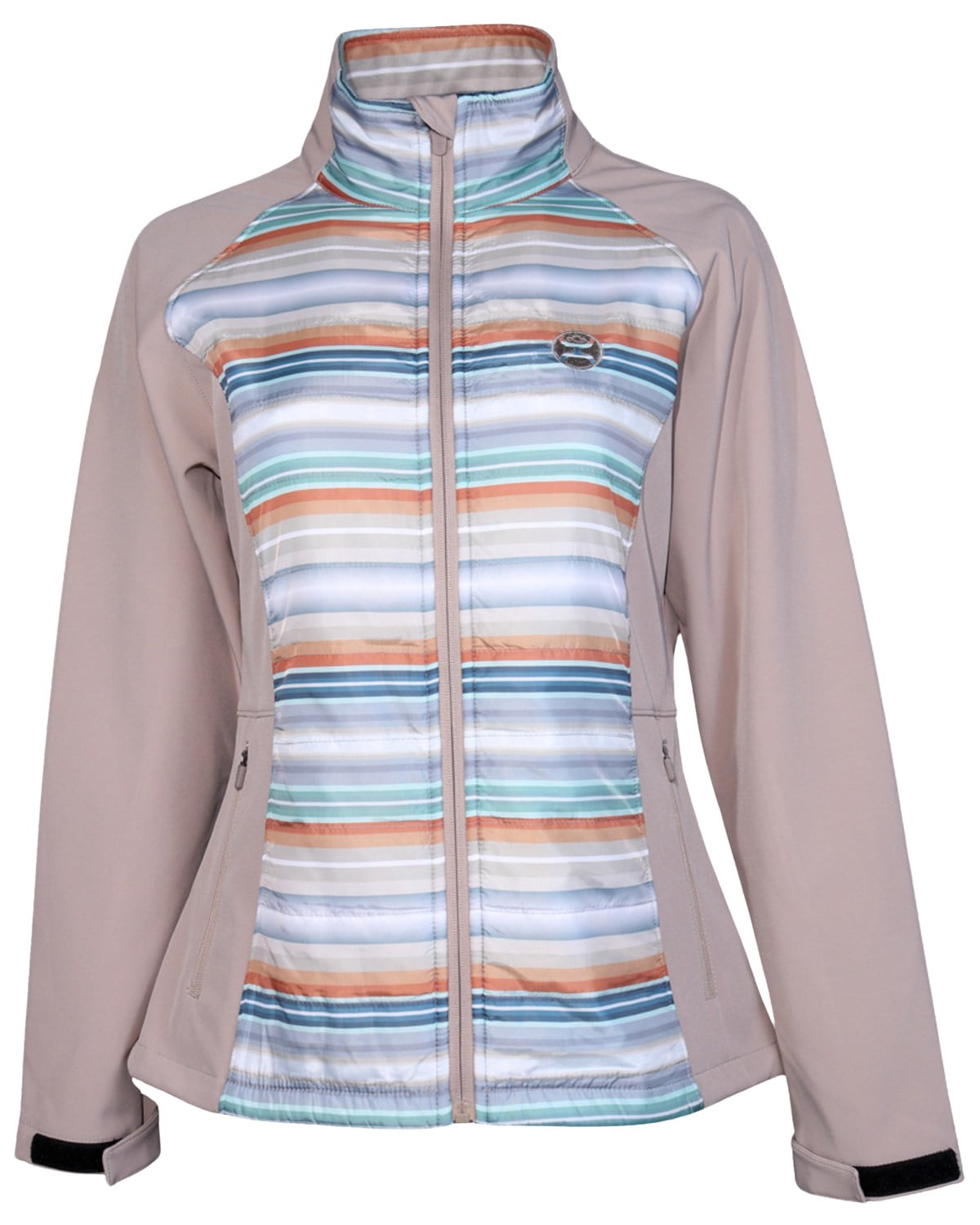 Hooey Girls' Serape Striped Softshell Jacket - HJ102BRSP-Y - Walmart.com