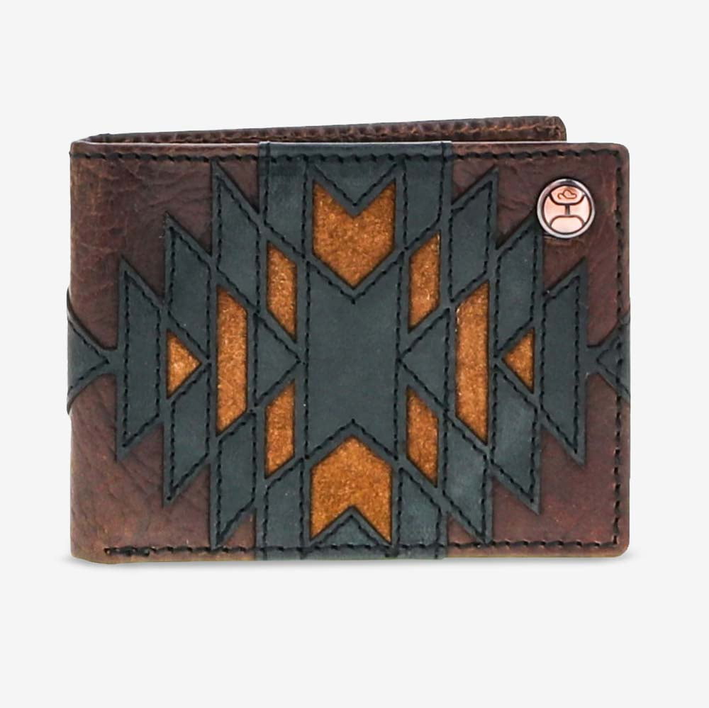Hooey Kai Patchwork Leather Bifold Wallet - Walmart.com