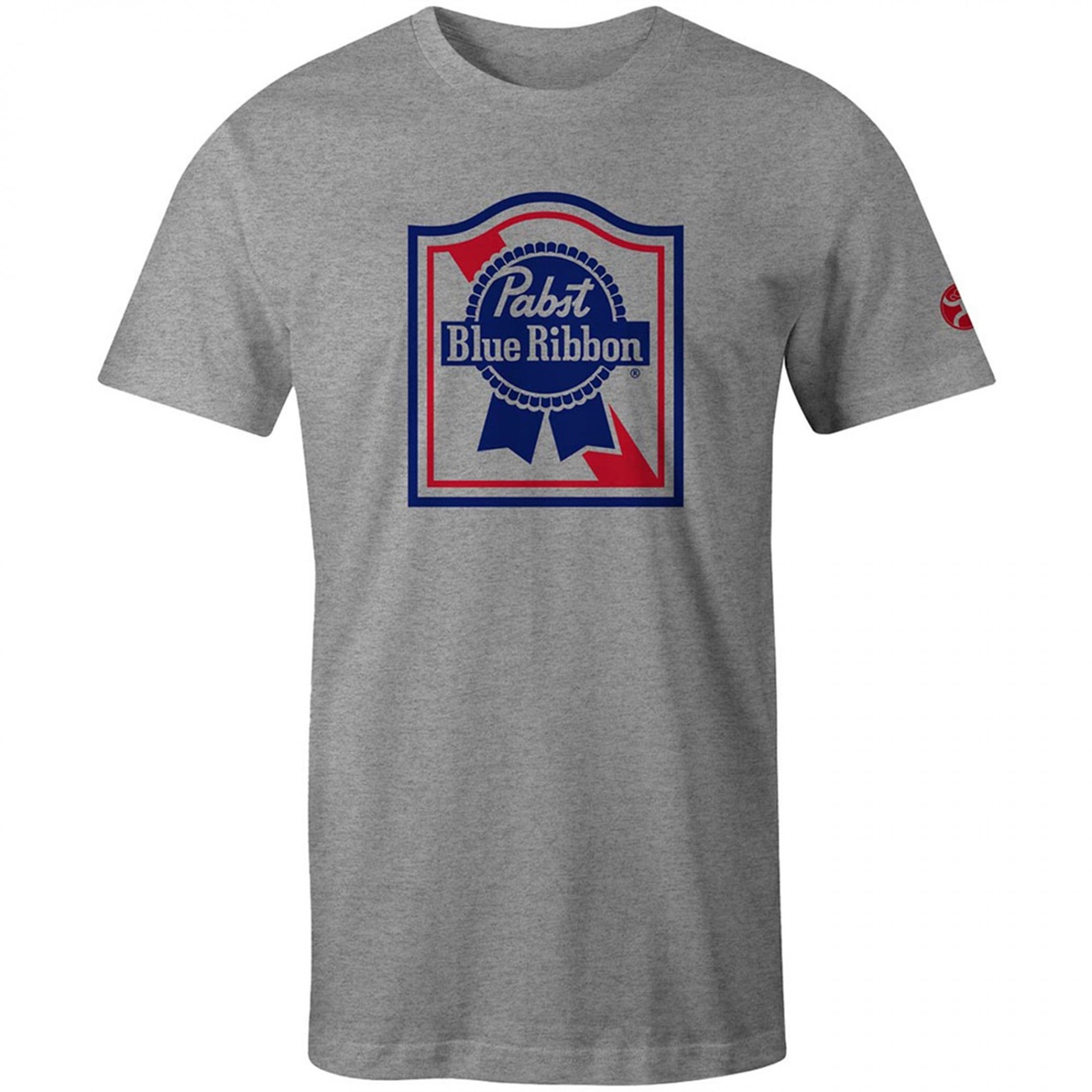 Hooey® Men's Pabst Blue Ribbon Grey Short Sleeve T-Shirt HT1637GY ...