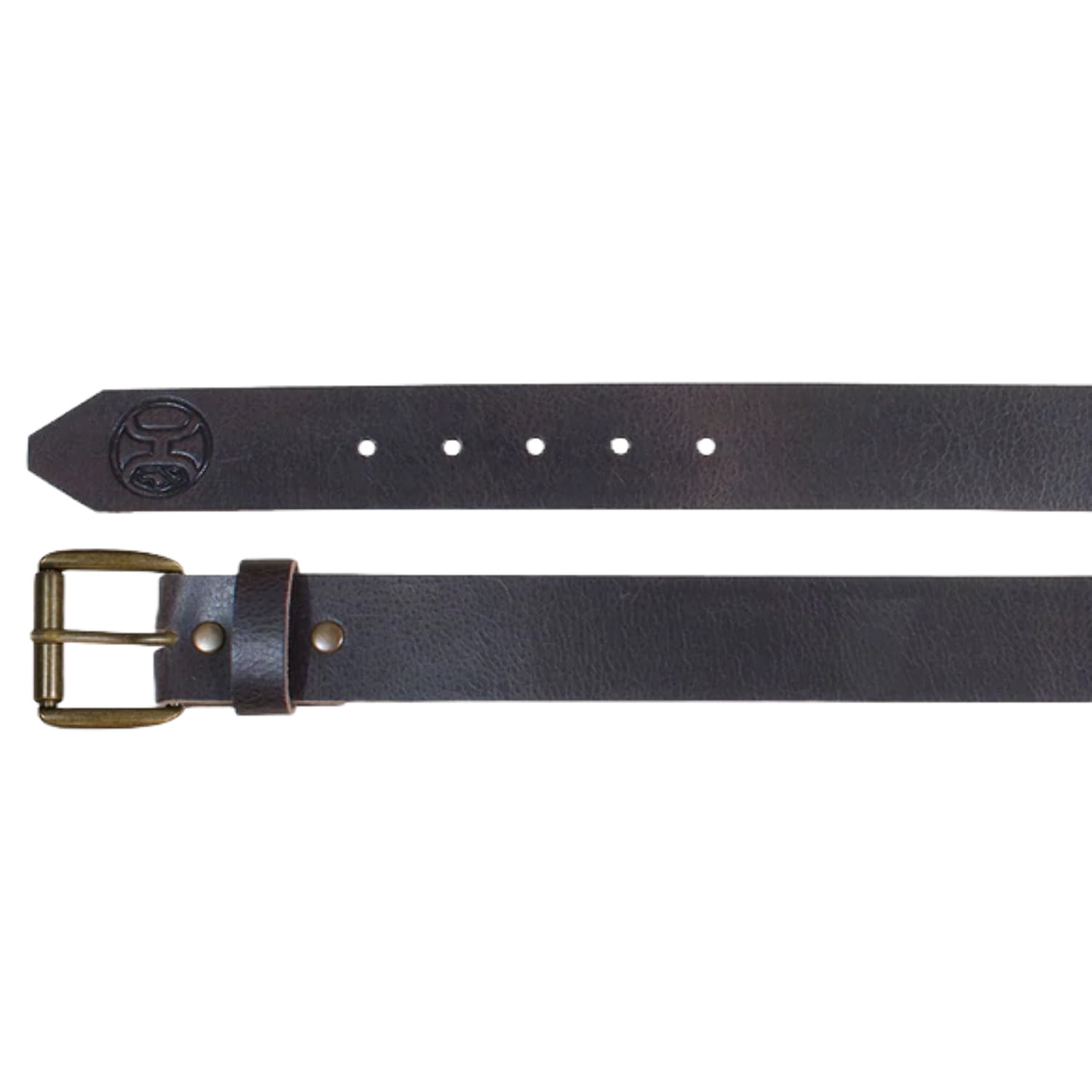 Hooey® Men's Leather Bomber Cocoa Brown Belt 1973BE1 - Walmart.com