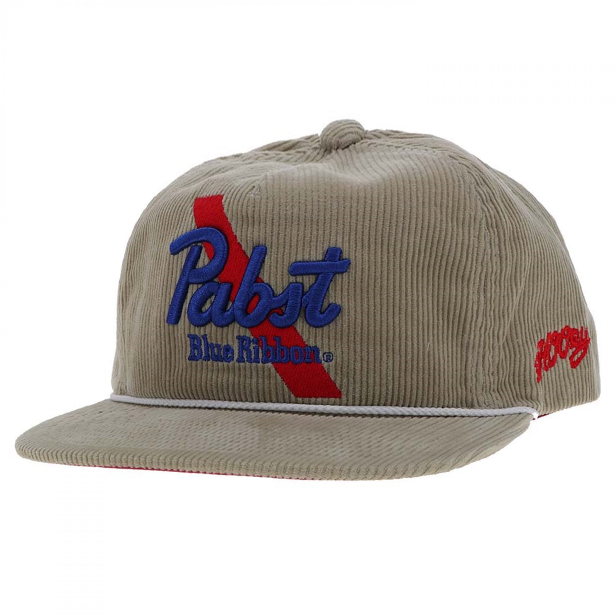 Hooey Men's Pabst Blue Ribbon Tan Corduroy Trucker Cap 2375T-TN ...