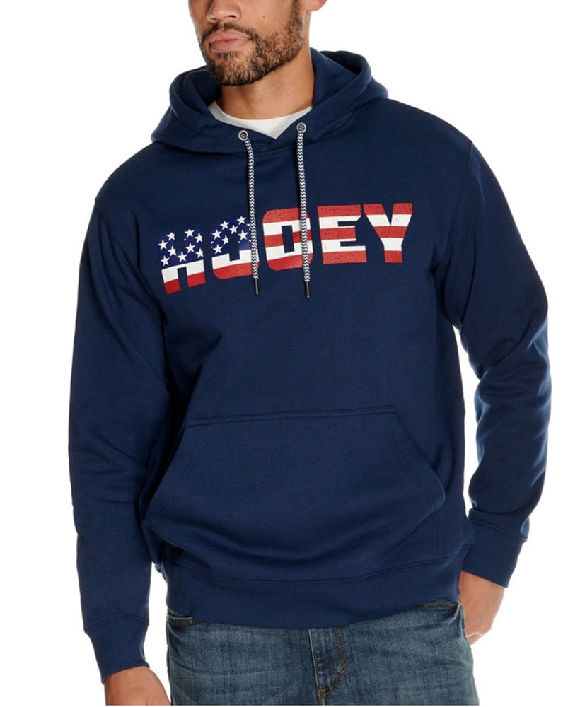 Hooey Men's Patriot Navy With Red White Blue Logo Hoodie HH1157NV ...