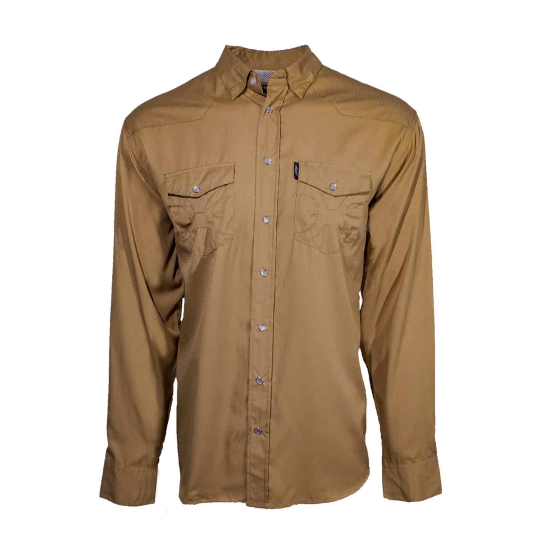Hooey Men's SOL Tigers Eye Tan Snap Button Down Shirt HT1662TN ...