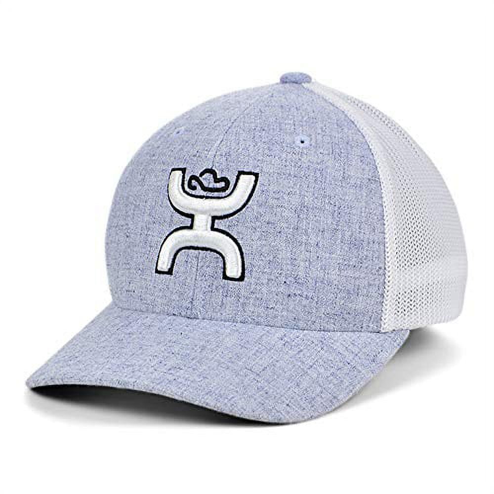 Hooey Men's "Cayman" Blue and White Flexfit Hat 2111BLWH - Walmart.com
