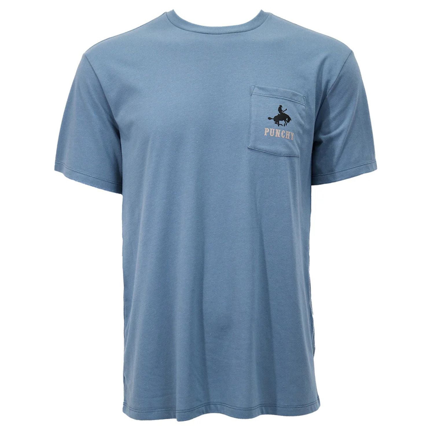 Hooey Mens Ranchero Dark Denim Punchy Logo Short Sleeve Shirt (L ...