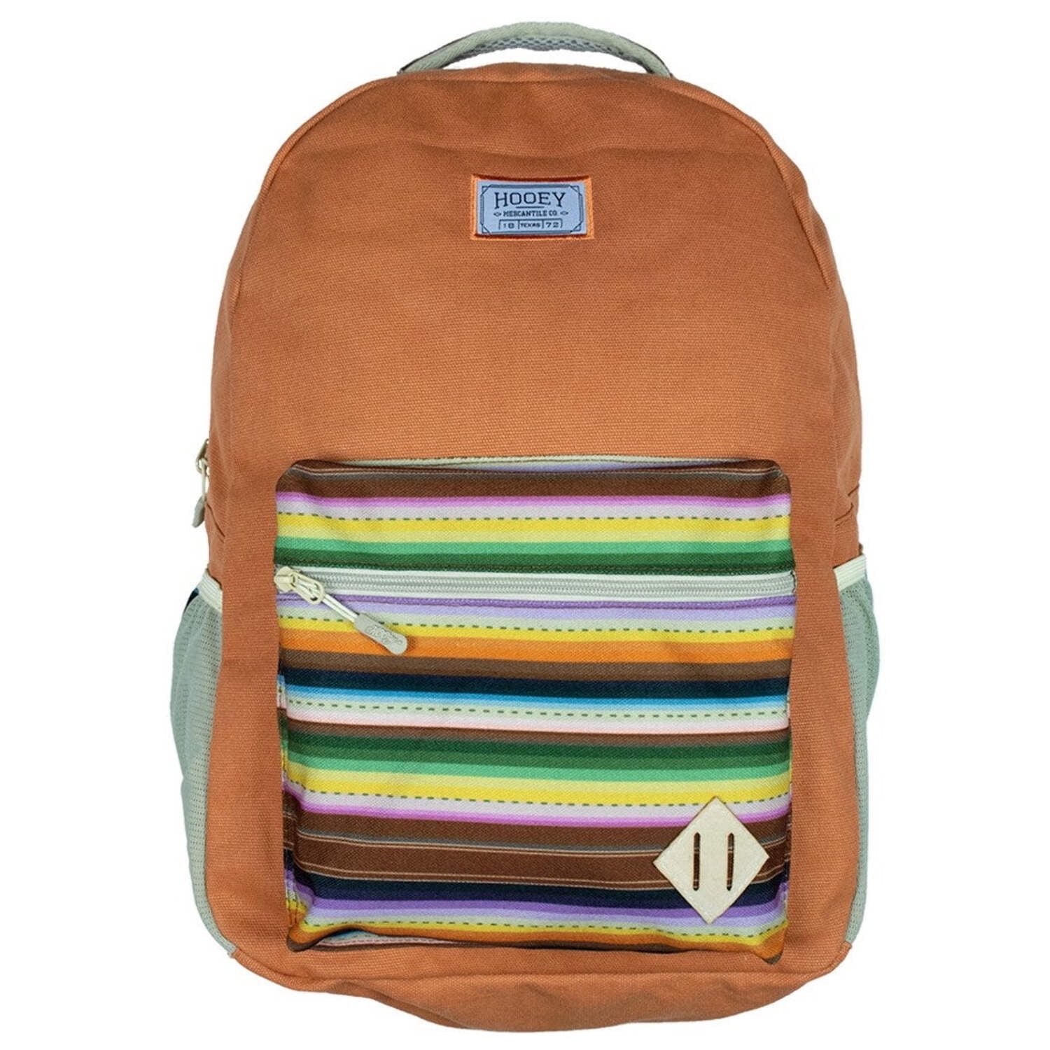 Hooey "Recess" Rust/Tan Body Serape Pouch Backpack BP035RU - Walmart.com