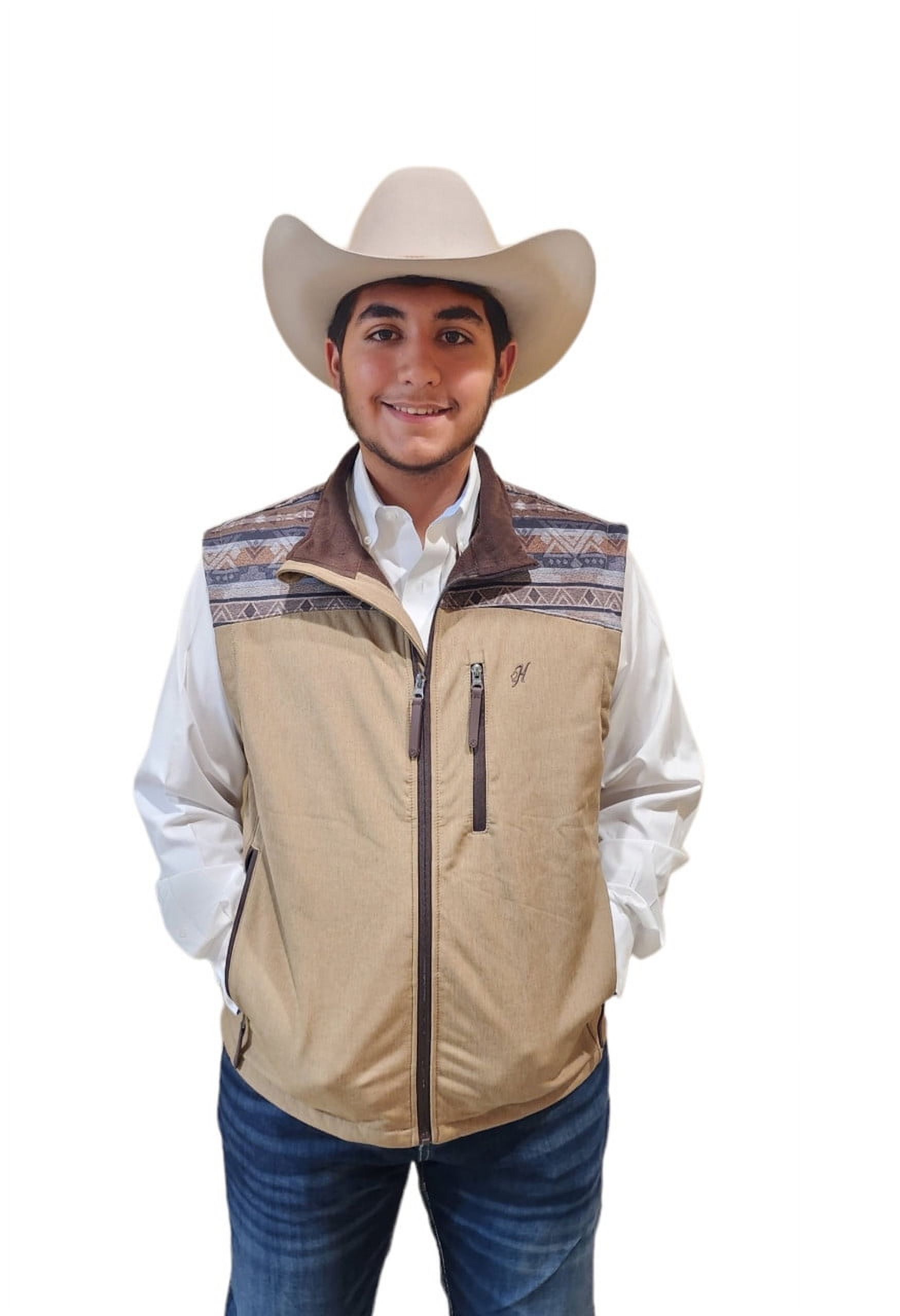 Hooey Tan Brown Aztec Pattern - Men Vests - Hv109Tnaz - Walmart.com