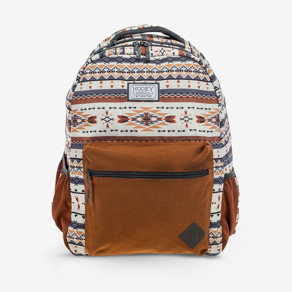 Hooey Unisex Recess Southwestern Print Backpack Natural One Size ...