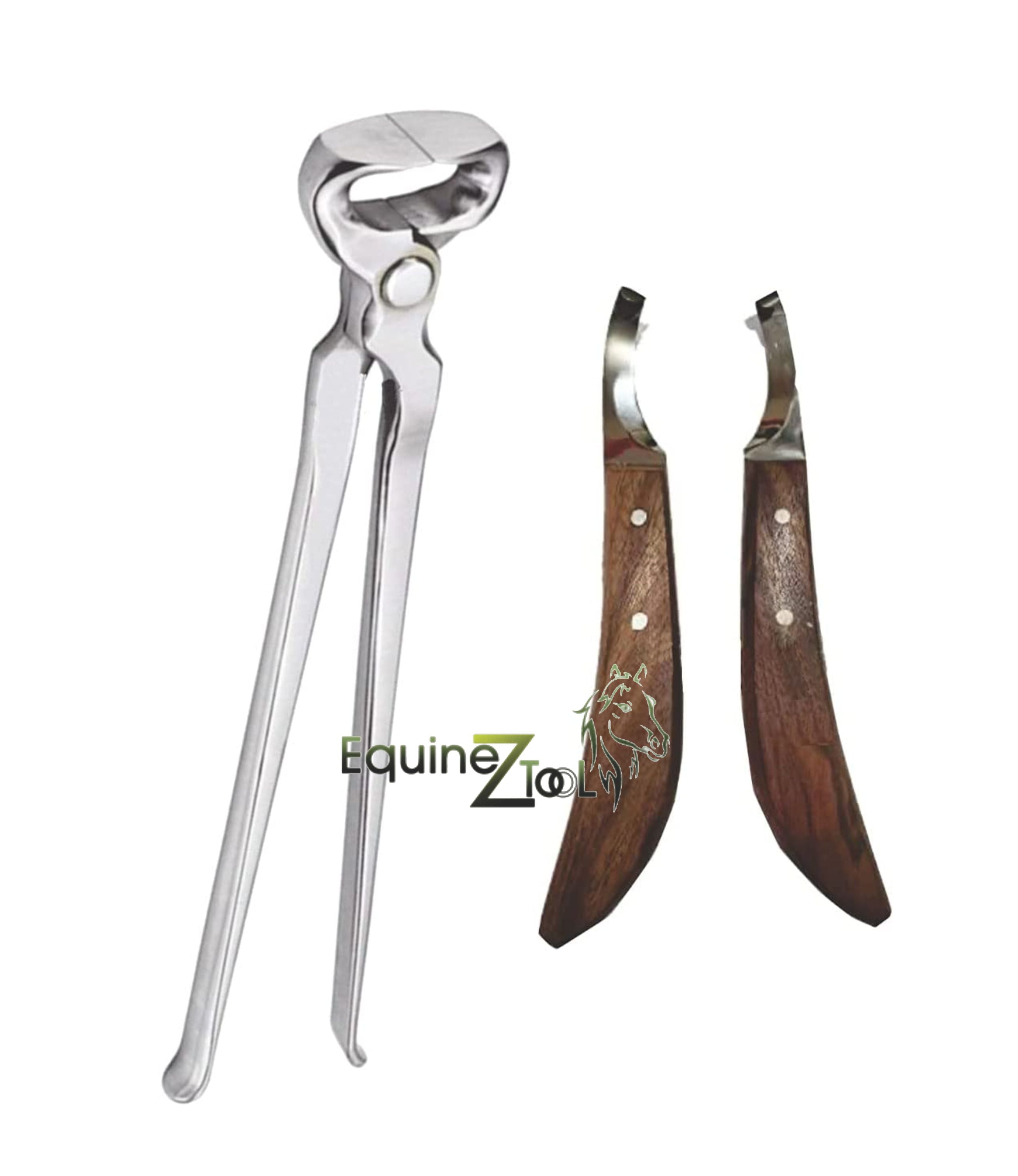 Hoof Nipper 12" and Farrier hoof de Knives Hoof Knife Set - Walmart.com
