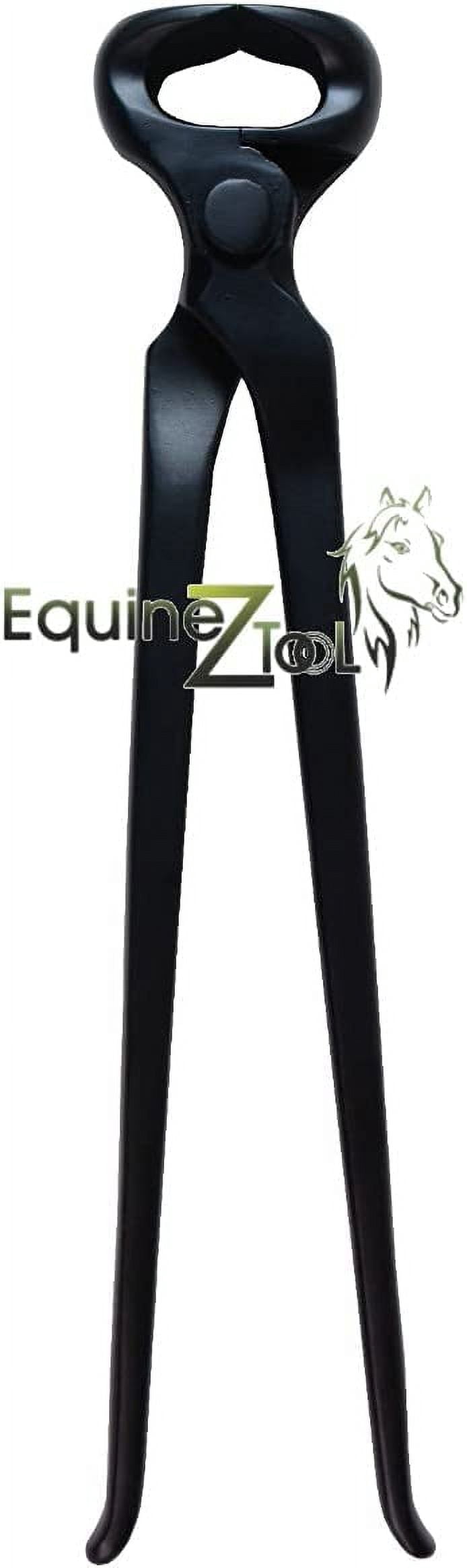 Hoof Nipper 12 inch Vanadium Steel Farrier Tool in Black Forged Track ...