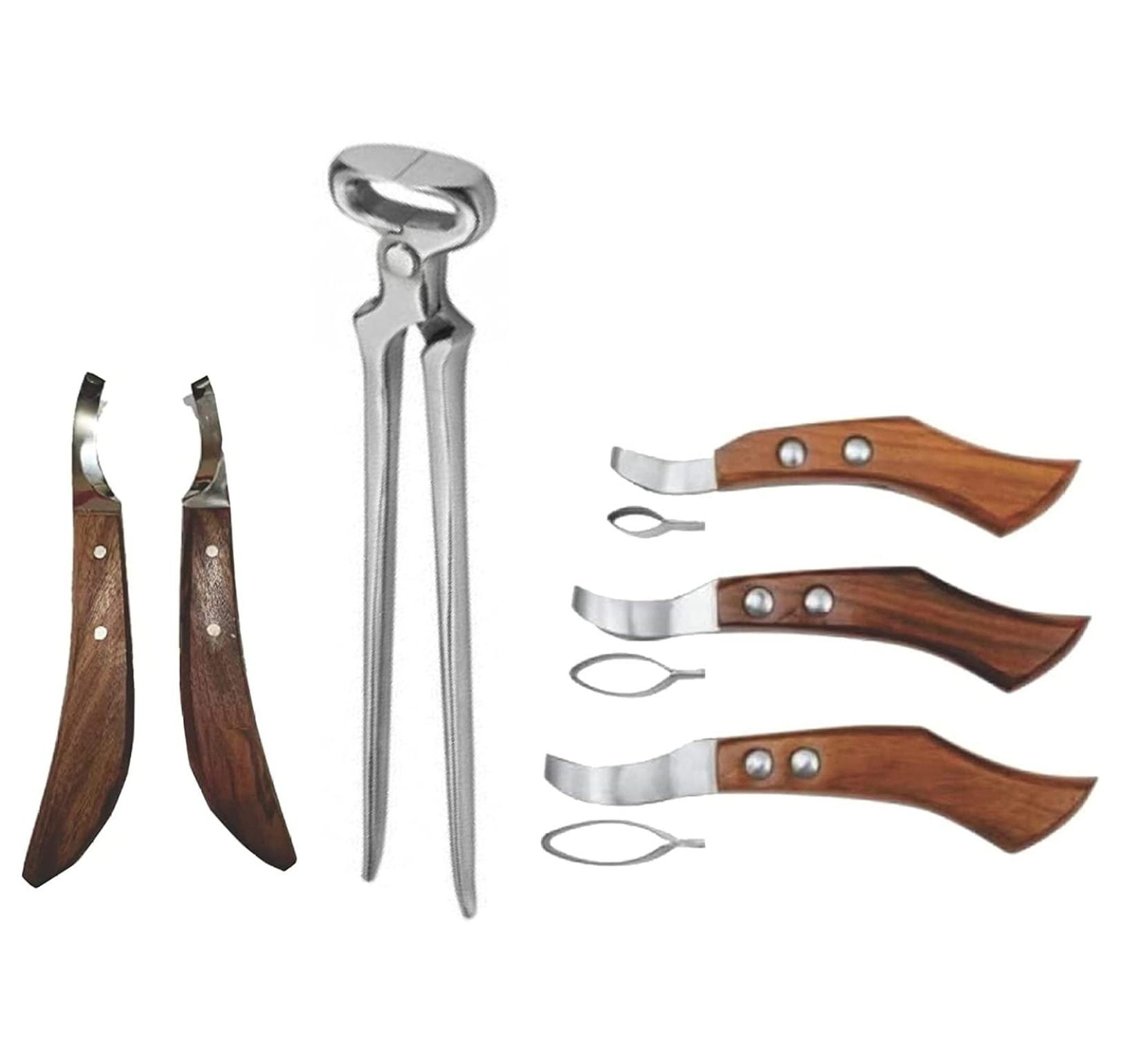 Hoof Nipper 15" Model and Farrier Loop Knives & De Knives Hoof Knife ...