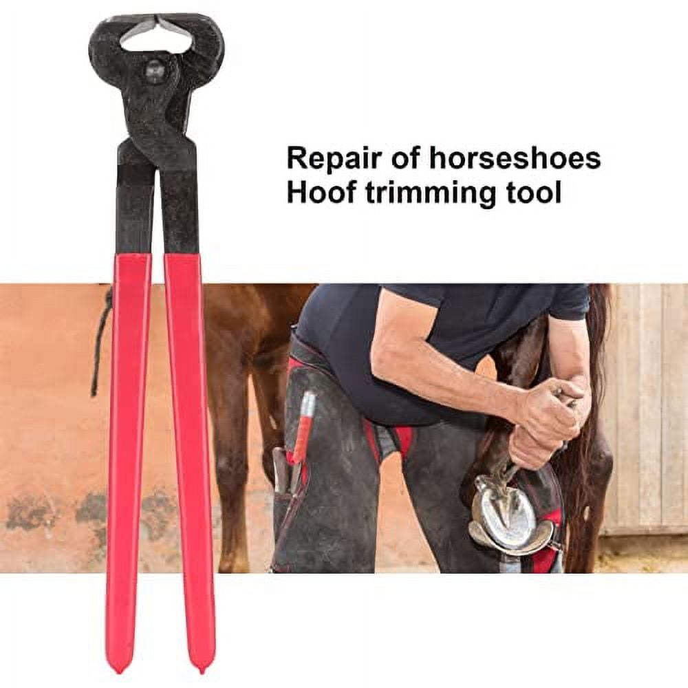 Hoof Nipper Trimmer, 14in Hoof Clippers Horseshoe Pliers Hoof Trimming ...