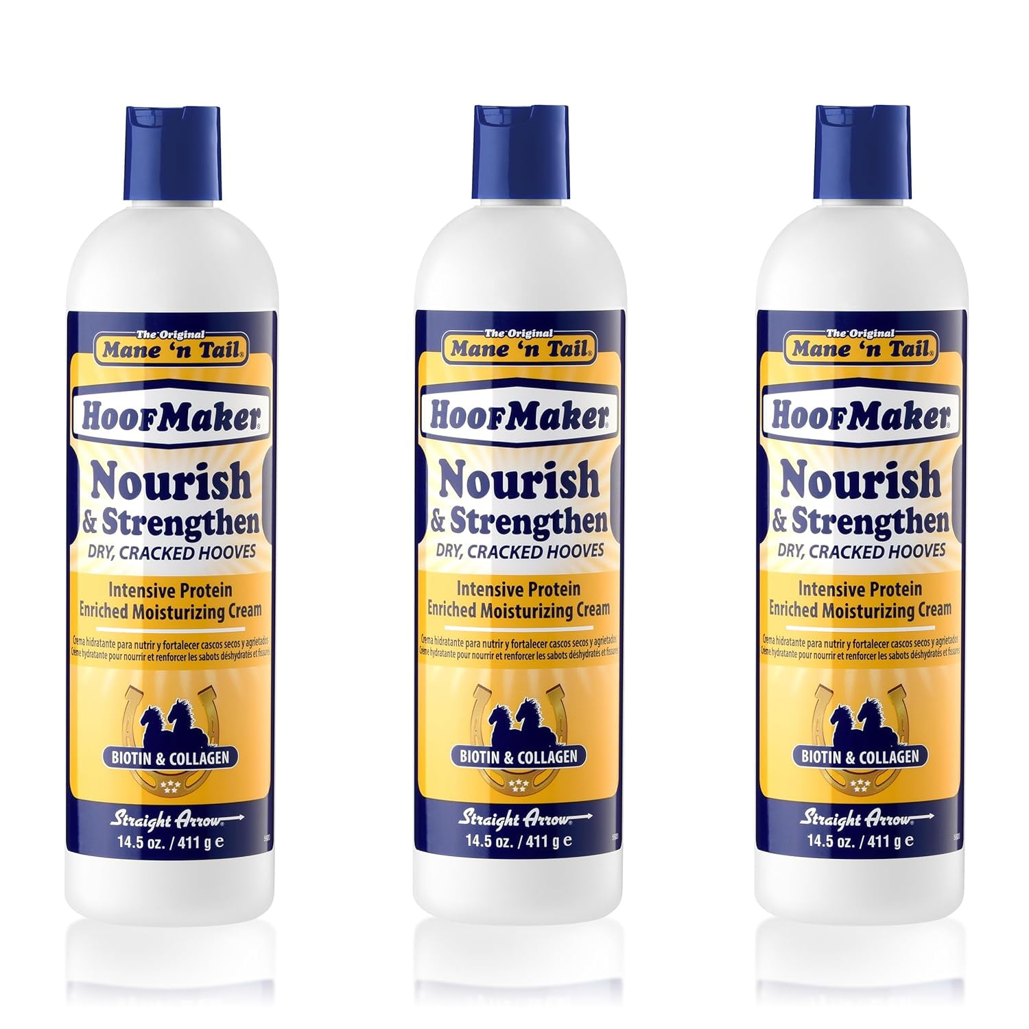 Hoofmaker Hand & Nail Therapy (14.5 Oz Each, 3 Pack) – Fragrance-Free ...