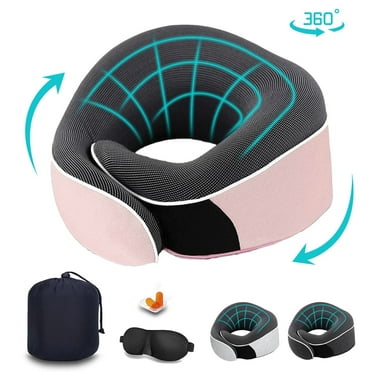 Hotbar Travel Neck Pillow for Sleeping, Cervical Support Pillow for ...
