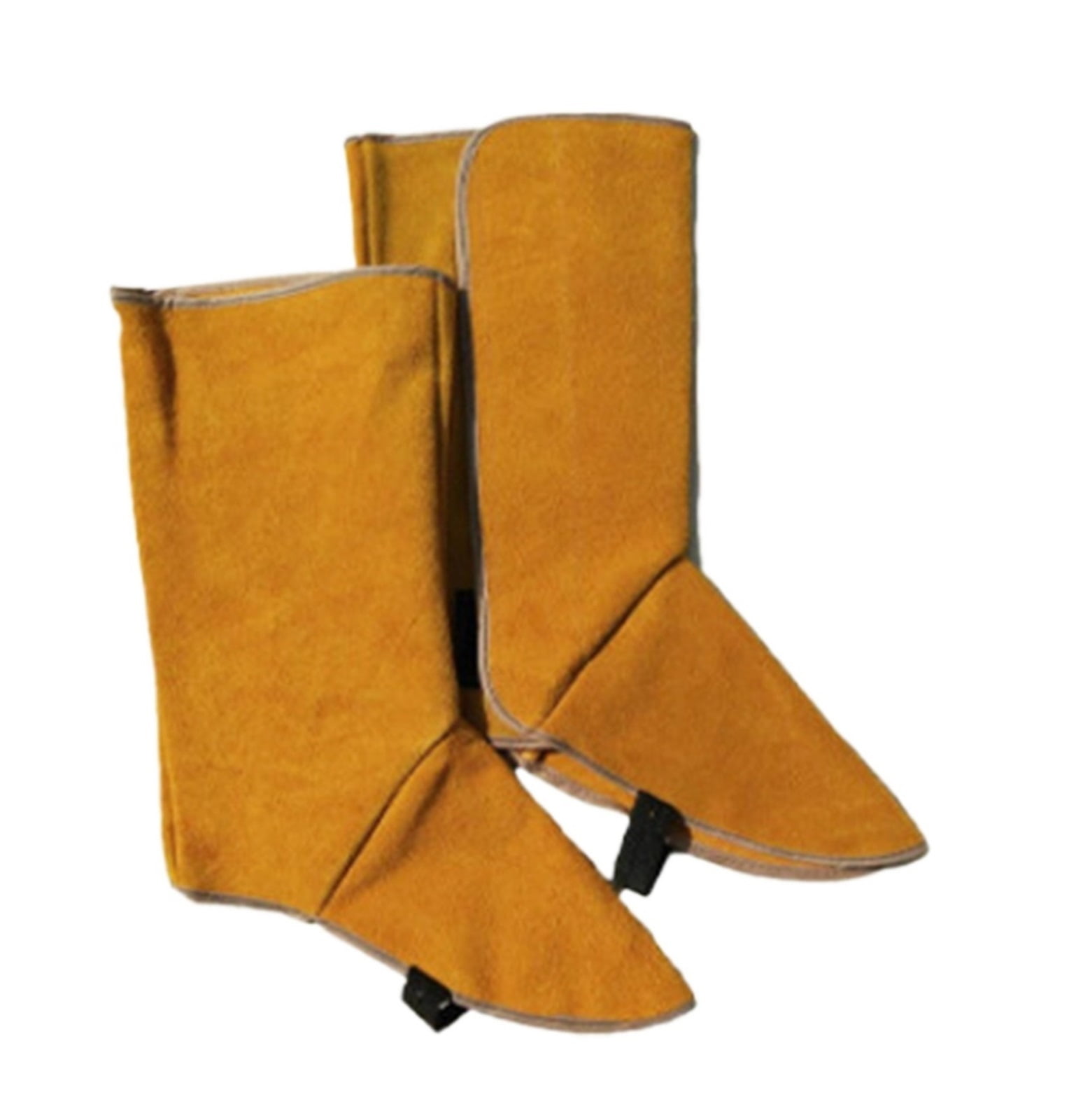 Hook And Loop Welding Leather Long Shoes Boots Leather Welding Fire ...