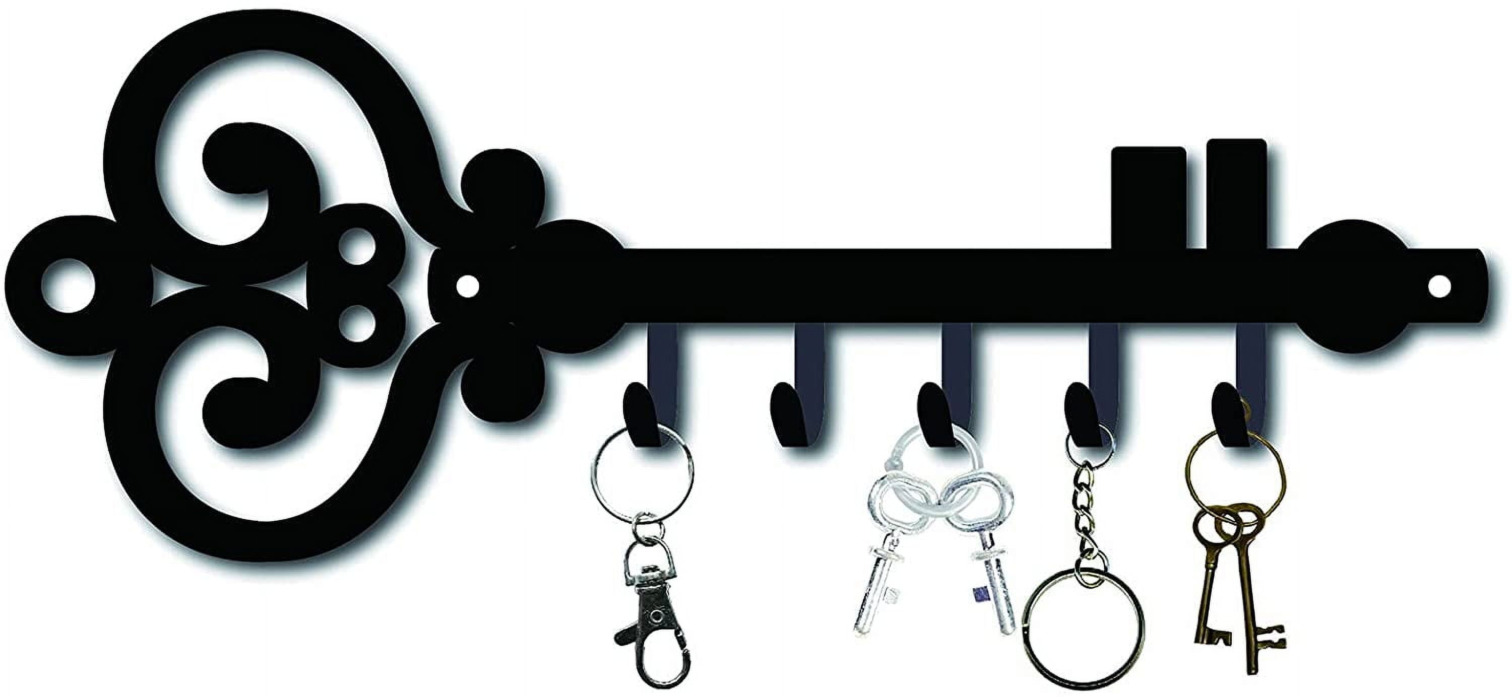 Hook Hanger Wall Key Holder Metal Decorative Mounted Coat Hanger with ...