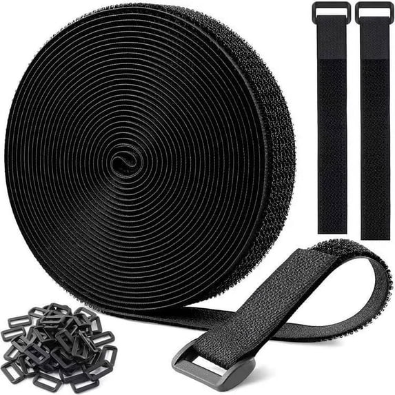 Hook and Loop Tape with Adhesive Backing, Integrated Hook and Loop ...