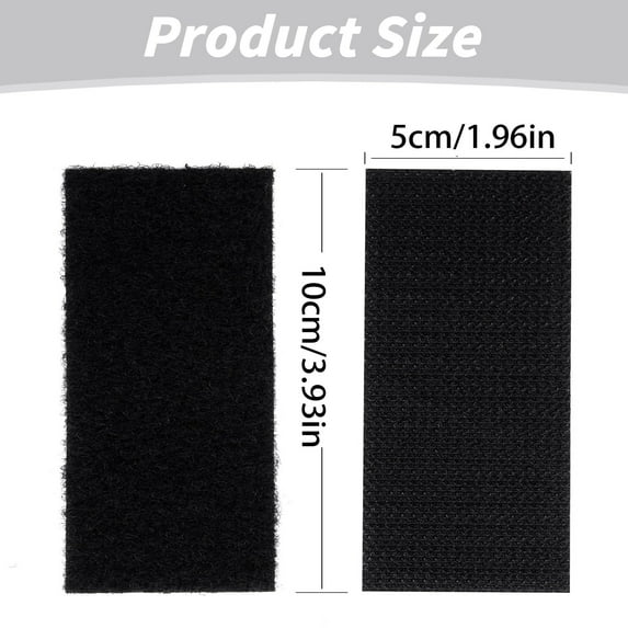 Hook and Loop Tape,Heavy Duty Fastener Strips with Adhesive for Indoor ...