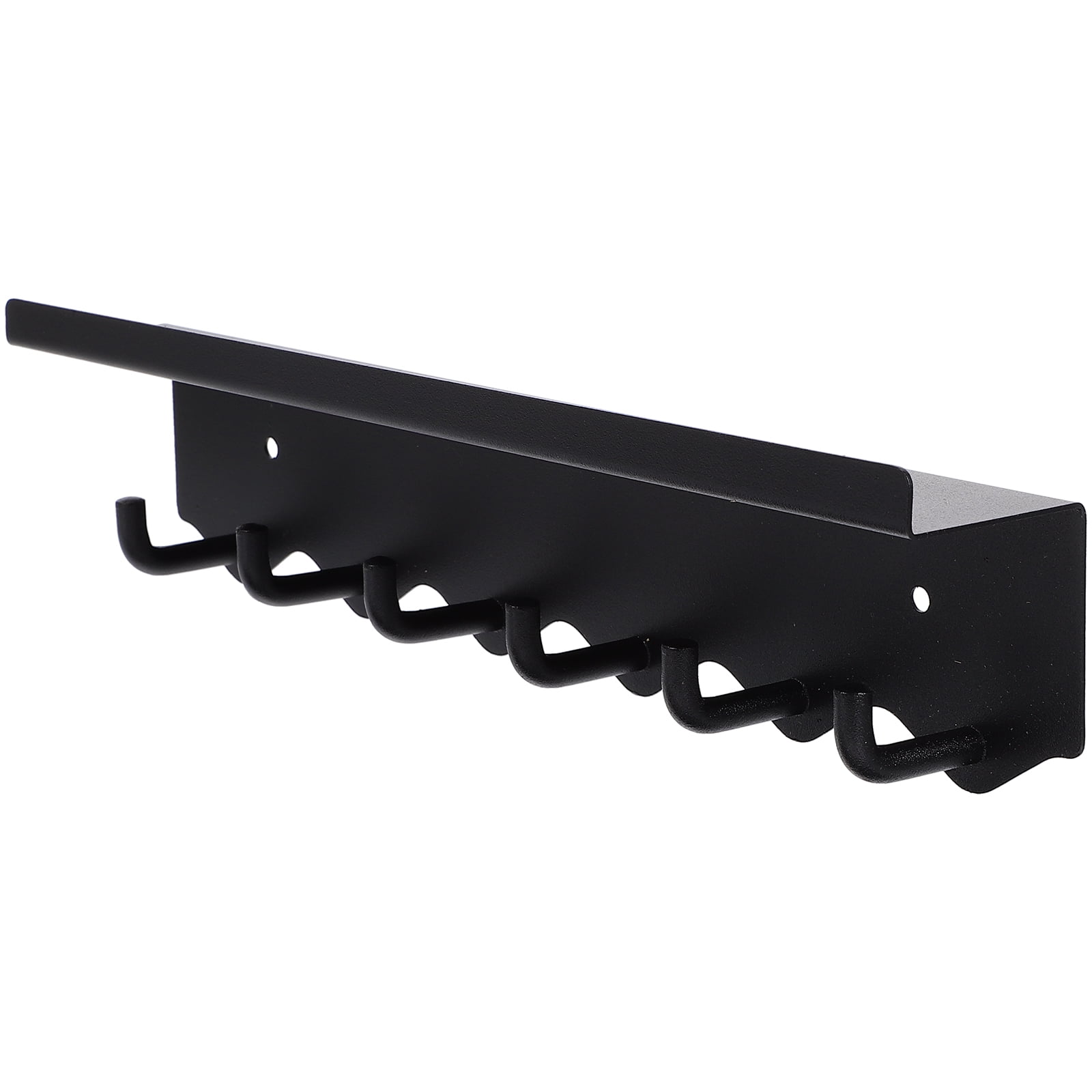 Hook Rack Coat Racks Wall Mounted Shelf Shelves for Storage Bathroom ...