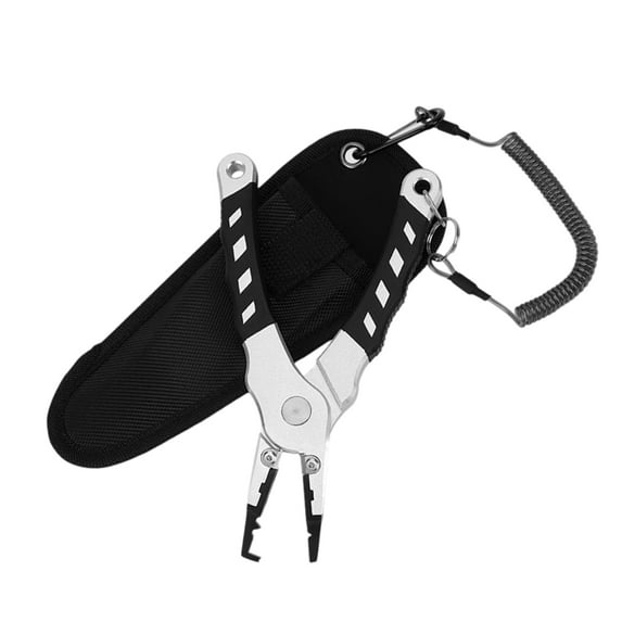 Hook Remover Braided Fishing Line Cutter Rings Openers with Sheath and ...