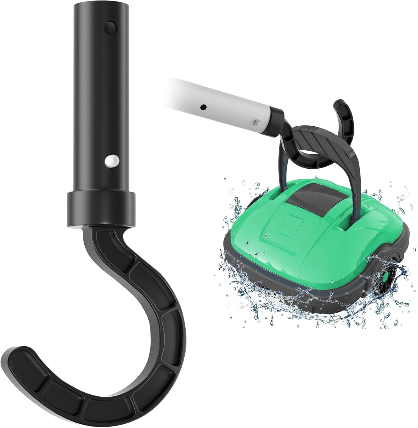 Hook for Robotic Pool Cleaner Compatible for Telescopic Poles, Hook ...