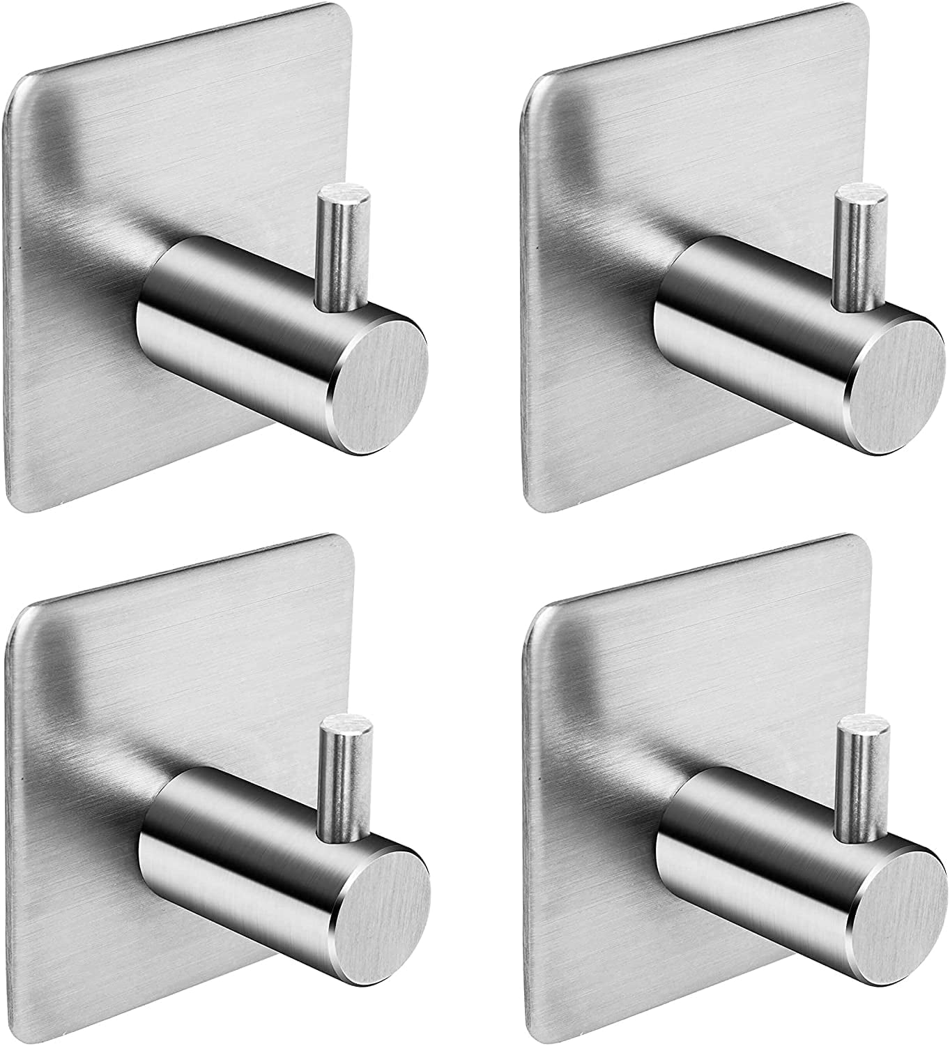 Hook Self-Adhesive Towel Hook, Adhesive Hook Towel Hook Stainless Steel ...