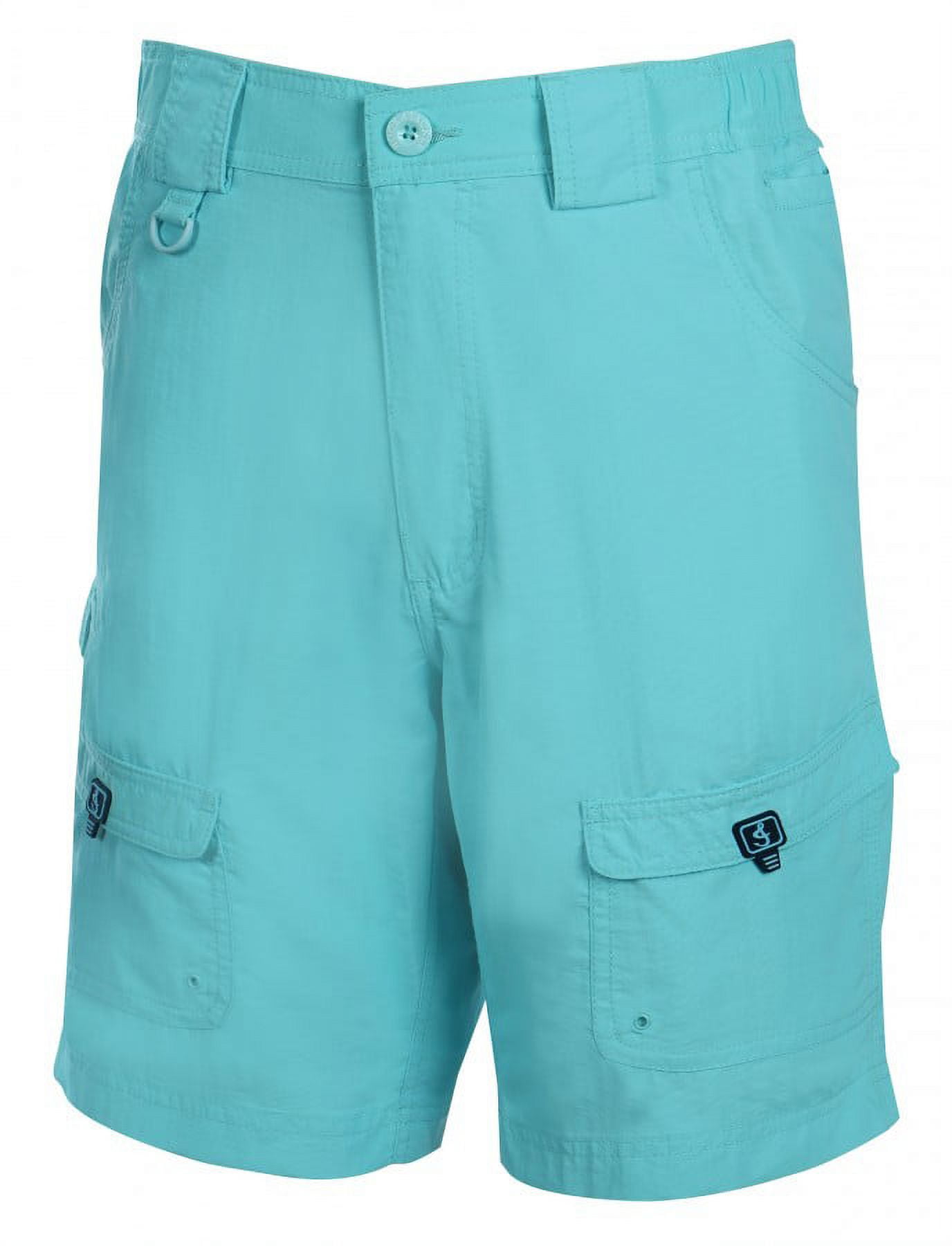 Hook & Tackle Barrier Reef Performance Nylon Fishing Shorts - Walmart.com