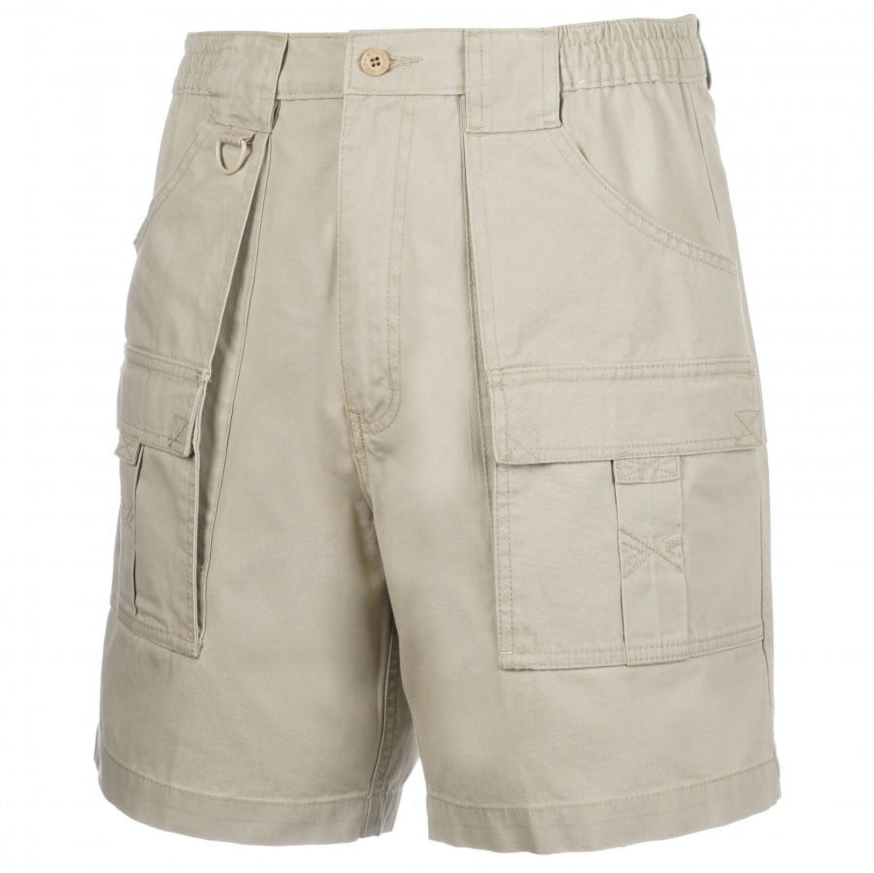 Hook & Tackle Men's Beer Can Cargo Short Sand 36 - Walmart.com