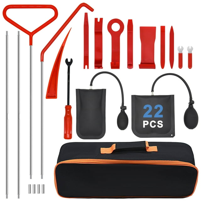 Hook Tool Long Distance Car Emergency Door Opening Tool Set 22-Piece ...