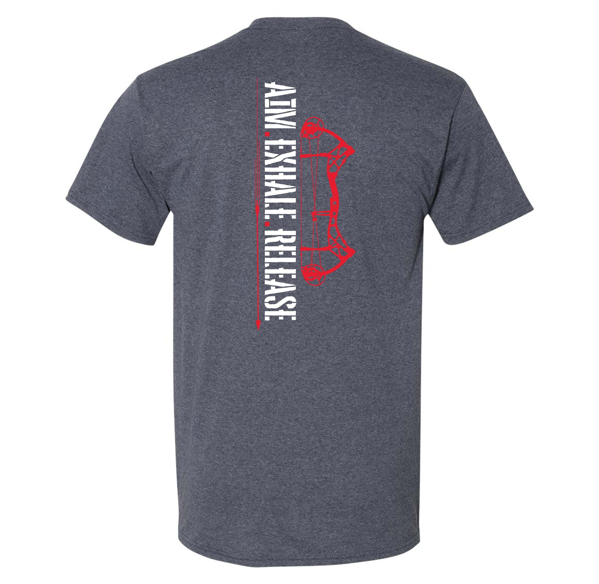 Hook & Trigger - Aim Exhale Release Tee in Denim Heather - Walmart.com