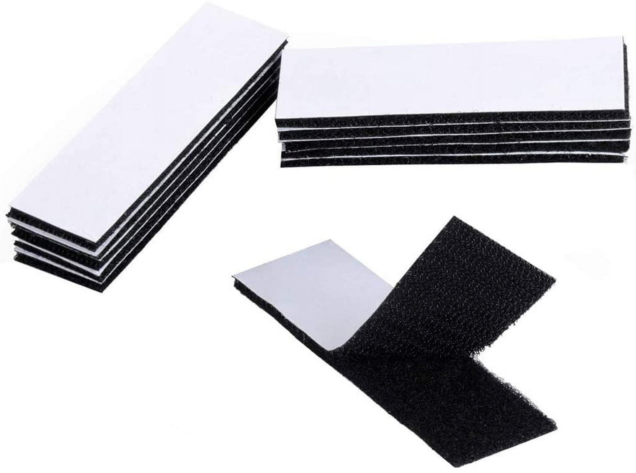 Hook and Loop Tape Fastener Sticky Backed-Double Sided Strips 12PCS ...