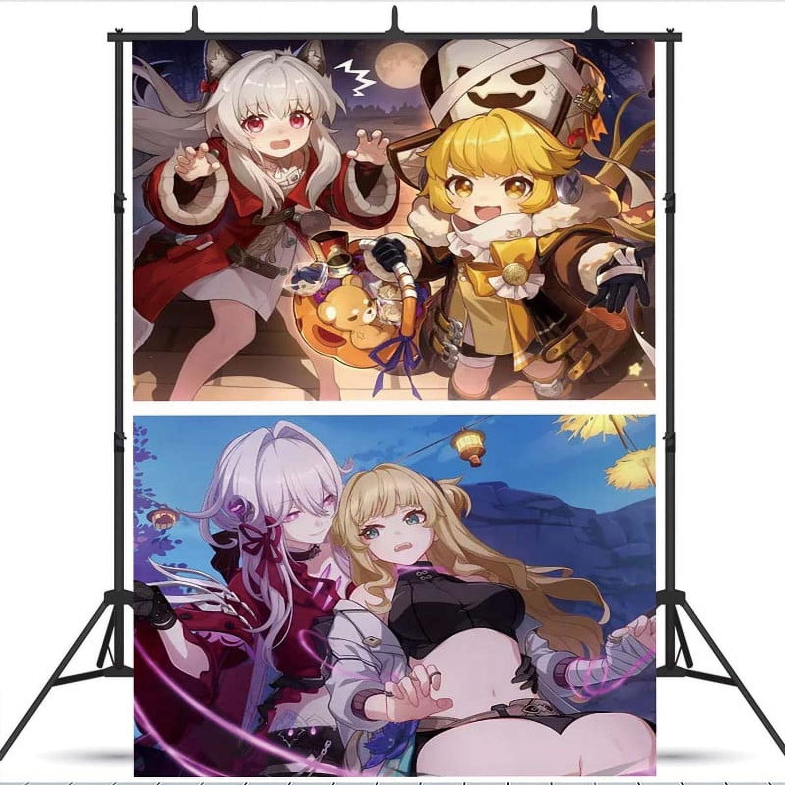 Hook honkai Star Rail Party Supplies Backdrop Banner Poster Birthday ...