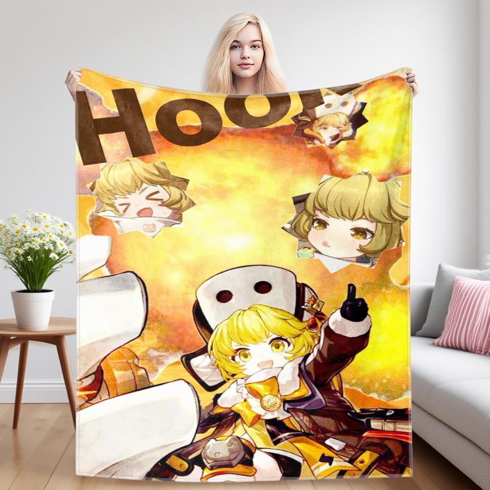 Hook honkai Star Rail Throw Blankets Girls Gift Birthday Christmas 50 X ...