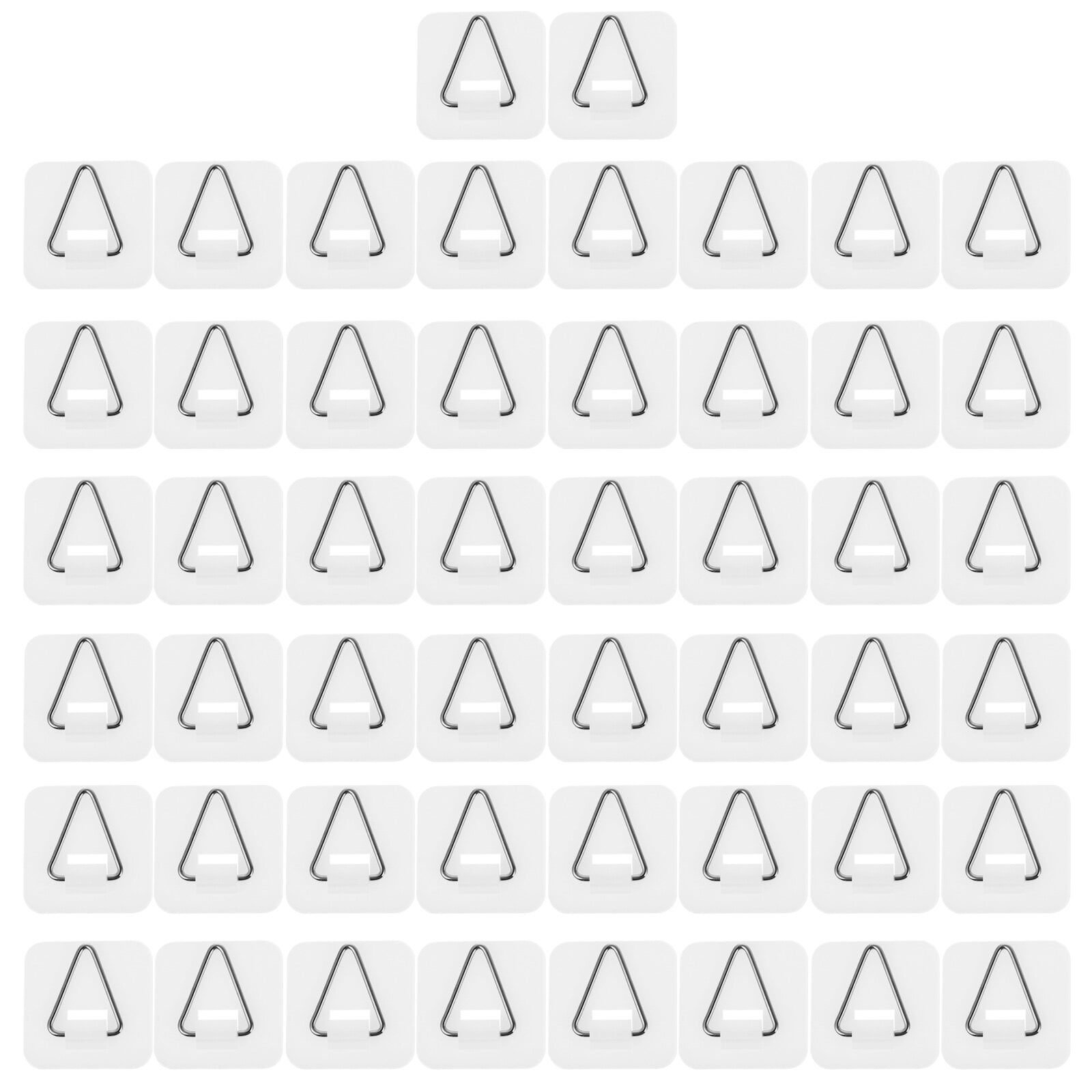 Hook up 50 Pcs Plate Fixing Multi-use Hanger Picture Hangers Pallet ...
