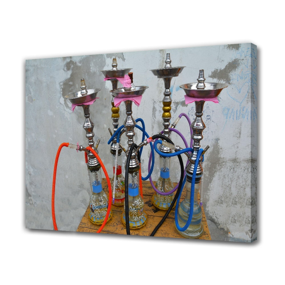 Hookah Pipes Smoking Relaxation Canvas Poster Bedroom Decor Sports ...