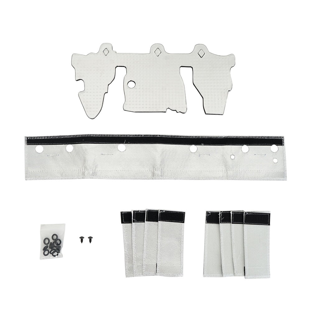 Hooke Road Fuel Rail & Injector Cover Kit for 1997-2004 Jeep Wrangler ...